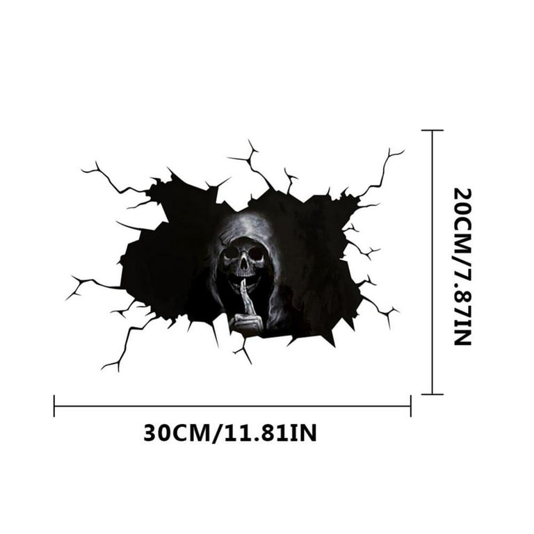 Shattered Glass Window Decal