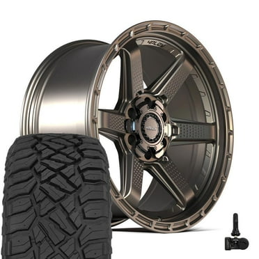 4PLAY Wheels 4P70 22 Inch Rims and Tires Fit 5x127 & 5x139.7 22x10 ...