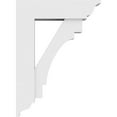 5"W x 16"D x 22"H Standard Merced Architectural Grade PVC Bracket with ...