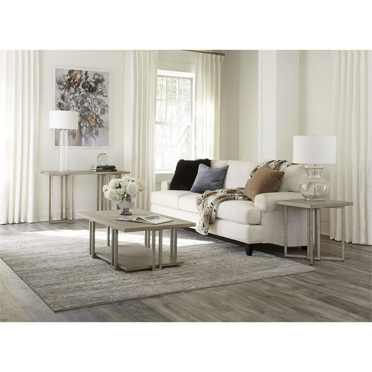 Riverside Living Room White Tables