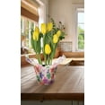 Expert Gardener 6 inch Tulip Yellow, Live, Indoor Plant with Pot Cover ...