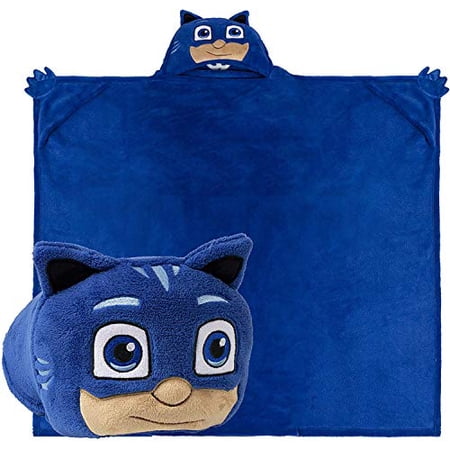 Comfy Critters Stuffed Animal Blanket – PJ Masks – Kids Huggable Pillow ...