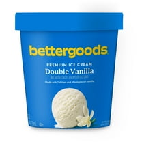 bettergoods Double Vanilla Premium Ice Cream, 16 fl oz - Walmart.com