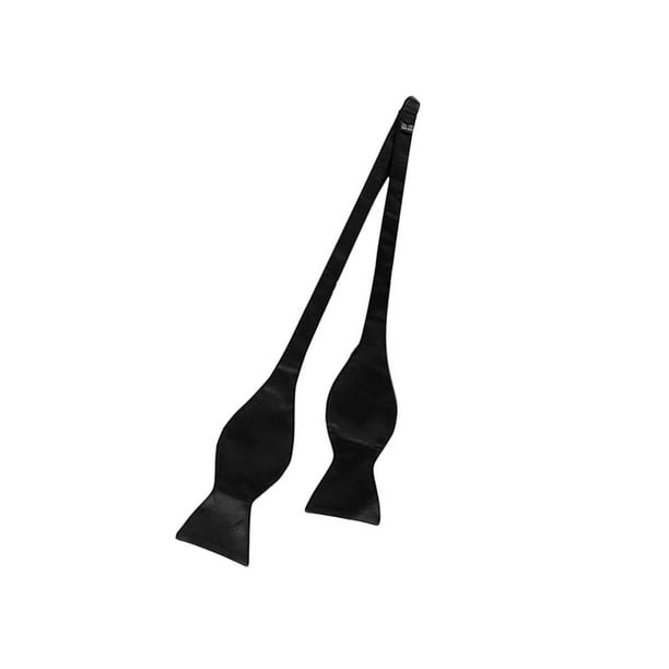 Xingzhi Timeless Black Satin Tuxedo Self Tie Bowtie Necktie for Men ...
