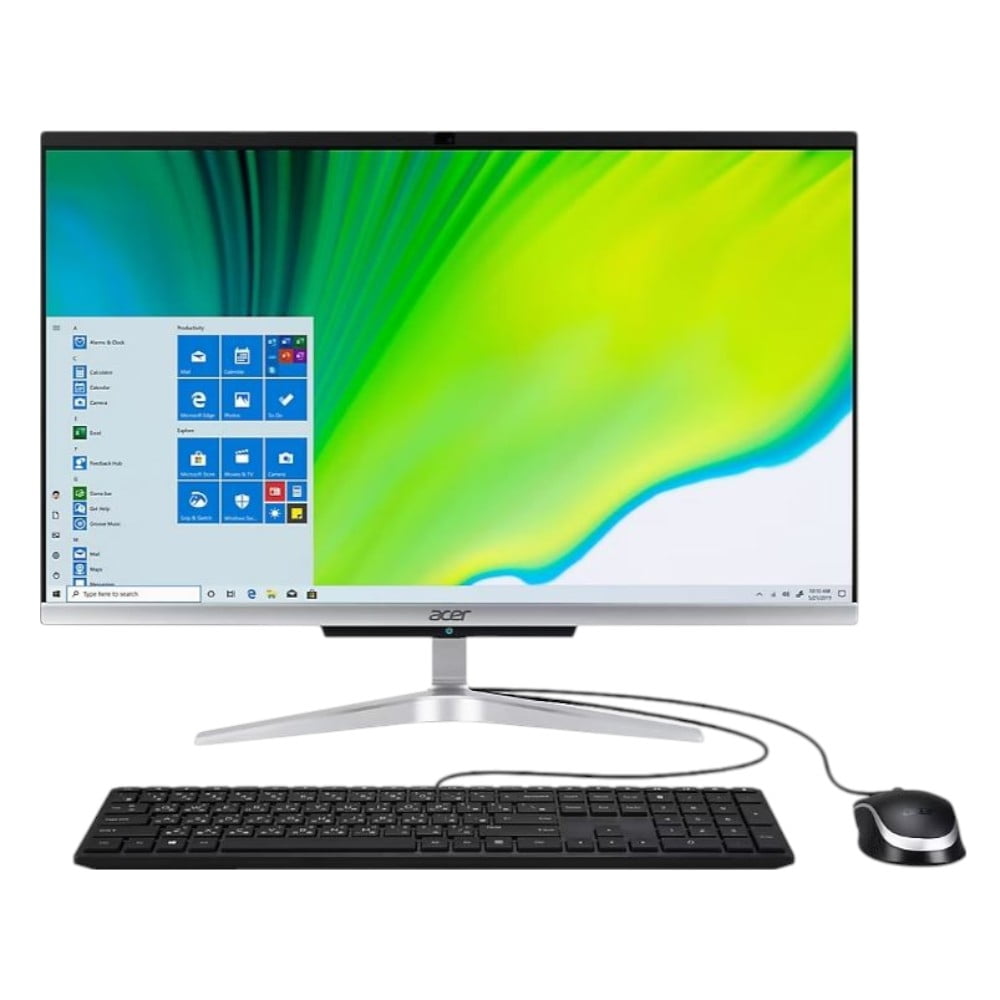 Restored Acer Aspire C24 AIO Desktop, 23.8" Full HD, 10th Gen Intel ...