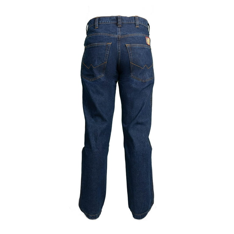 Flame Resistant FR Denim Jeans - 100% C (W44 x L36, Medium Flame Resistant FR Denim Jeans - 100% C (W44 x L36, Medium