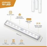 Under Cabinet Lights, Motion Sensor 10 LED Light Indoor - Light Strips ...