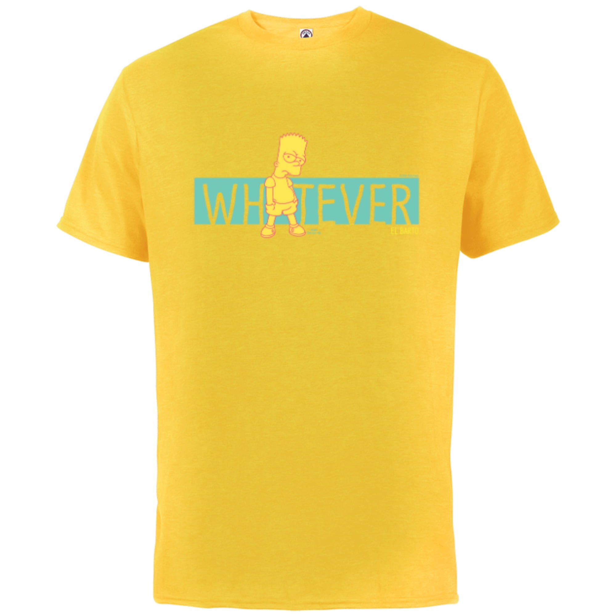 The Simpsons Bart Simpson Whatever El Barto - Short Sleeve Cotton T ...