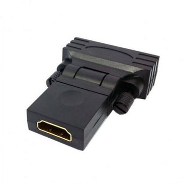 Insten DVI to VGA M/F Adapter, Black - Walmart.com
