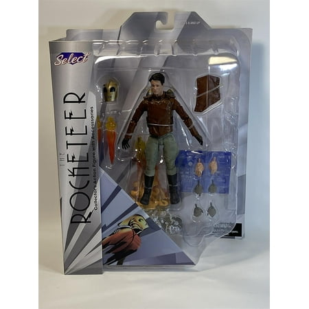 The Rocketeer Action Figure with Accessories Diamond Select | Walmart ...