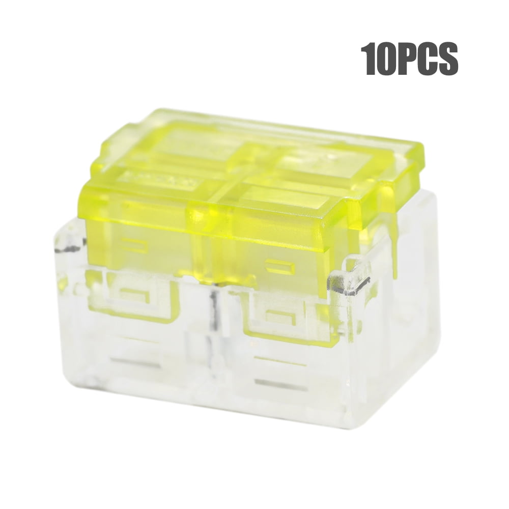 10pcs T-type Main Branch Wire Connector Box Set Free Break Line Quick ...