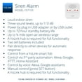 Smart Siren Alarm, LOUD 110 dB, Wireless, Works with Alexa, Google ...