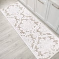 My Texas House Charlotte 1'11" X 7'6" Natural Driftwood Floral Runner ...