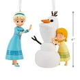 Hallmark Christmas Ornaments (Disney Frozen Elsa, Anna and Olaf), Count ...