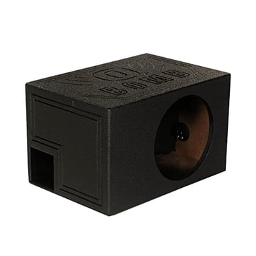 QPower Car Audio Quad 4 Hole 12 Inch Sealed Subwoofer Enclosure ...