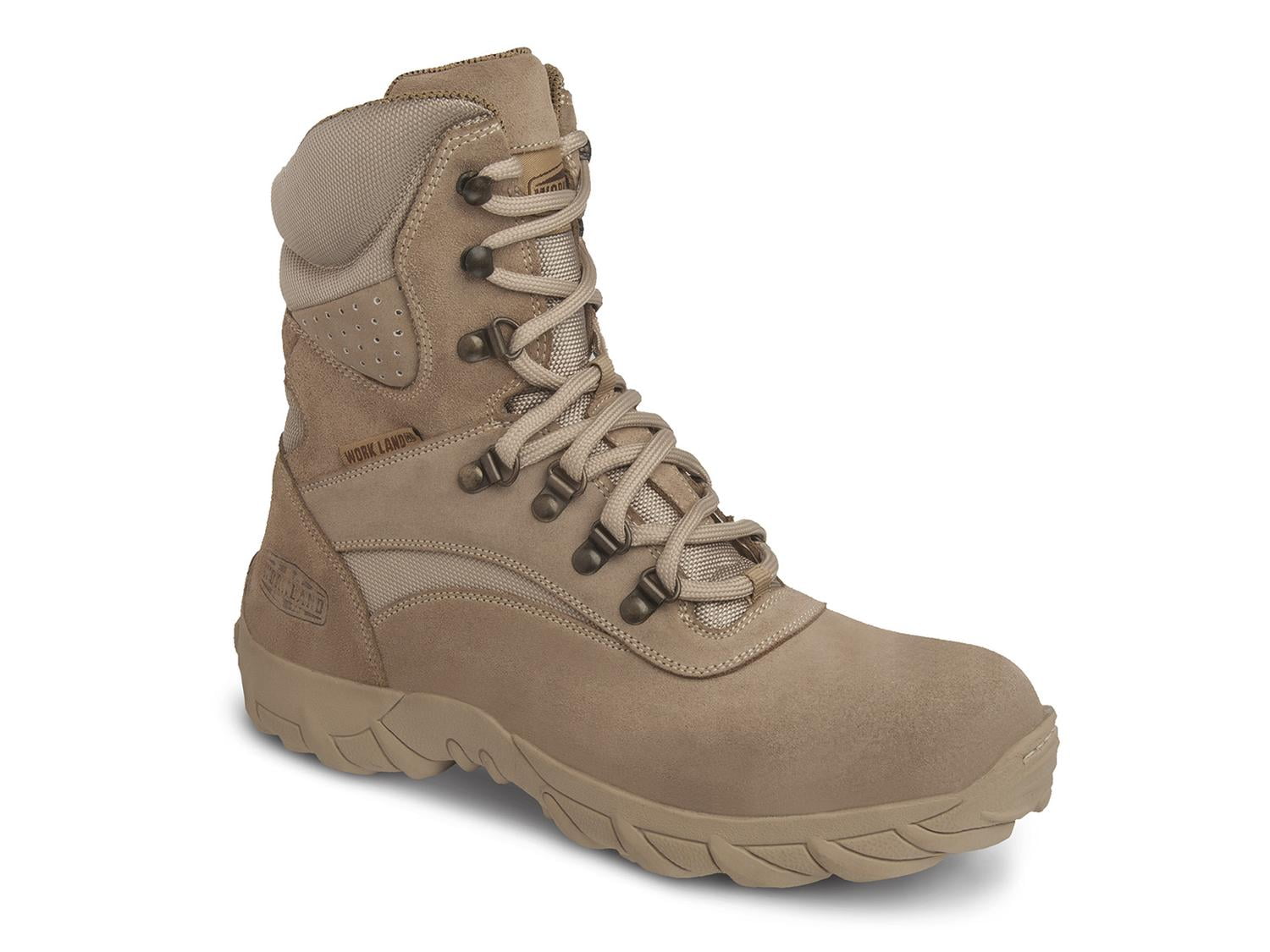 Bota Táctica Hombre Militar Botin piel Workland 76224 Arena beige 26 Workland 76224HUNTARE ...