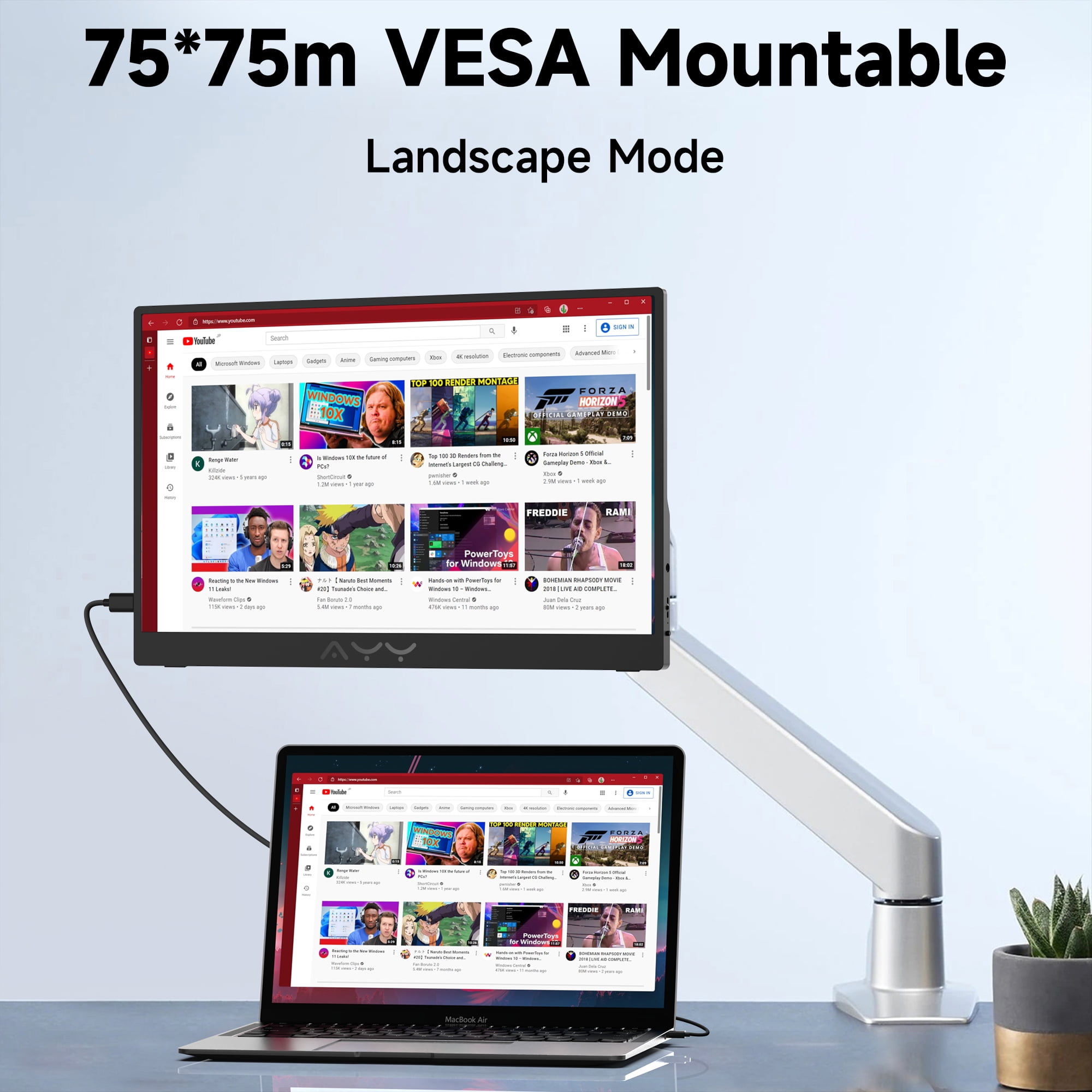 mayceyee Portable Monitor for Laptop 15 Inch,FHD Bahrain | Ubuy
