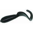 Mister Twister Lil' Bit Curly Tail 1" Grub Black 20PK - Walmart.com