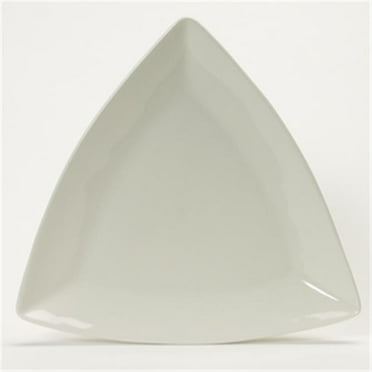 Tuxton 12.12 in. Pearl White Square Plate - Walmart.com