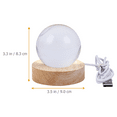 Starry Crystal Ball Projector Atmosphere Light Decorative Lamp Game ...