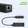 Gigabit Ethernet Splitter 48V to 24V, Active PoE Power over Adapter for ...