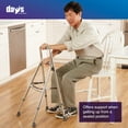 Days Hemi Walker, Adjustable Height, 300 lb Capacity, 1 Pack HSA/FSA ...