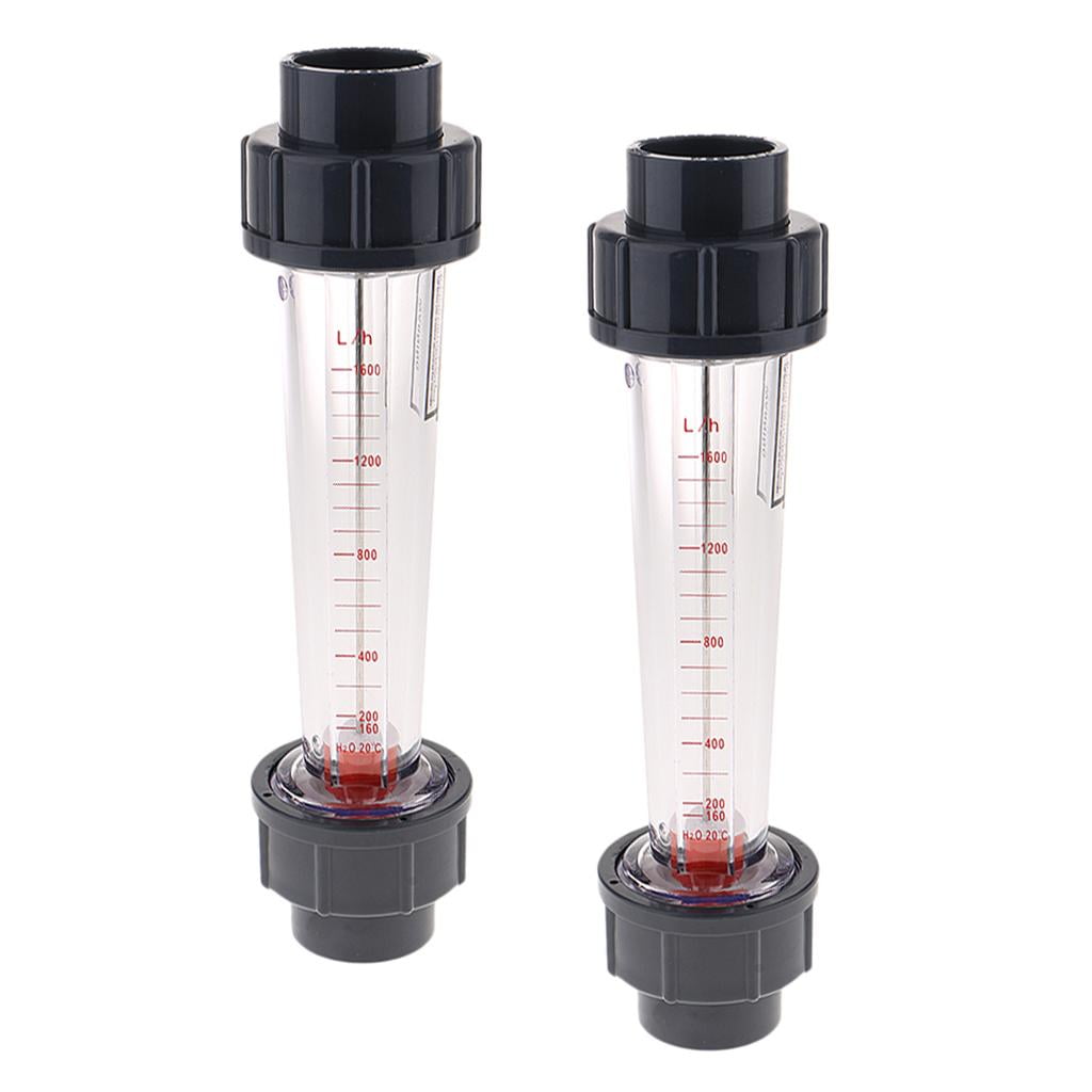 Rotámetro de tubo Cola medidor de flujo de agua líquida 2x | Walmart en ...