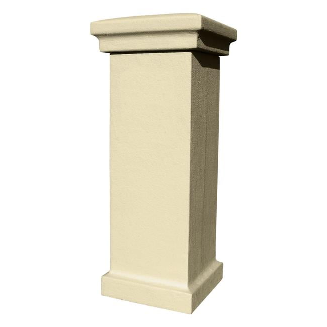 QualArc VAC-STUCOL-SS Stucco Locking Column Vacation Mailbox with ...