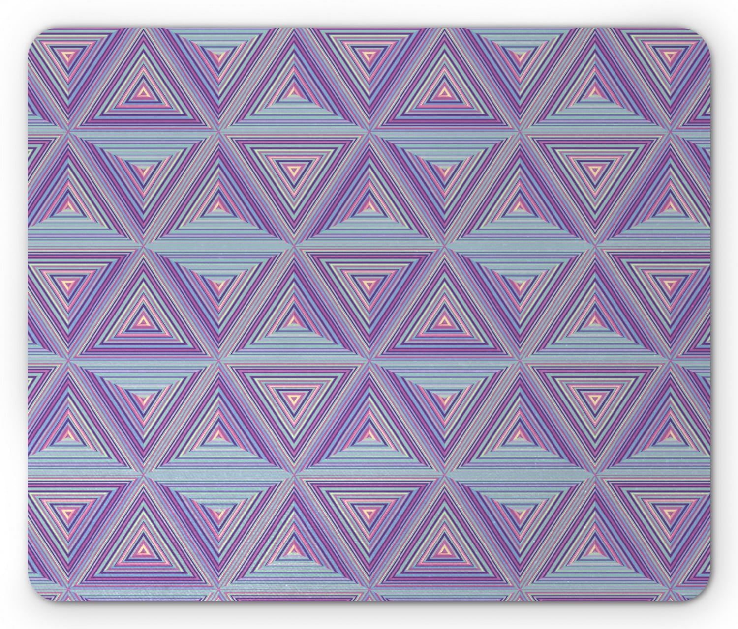 Abstract Mouse Pad, Geometric Shapes in Neon Colors Mosaic Patterns ...