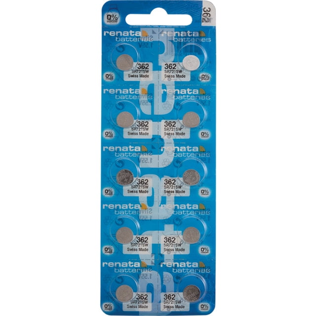 Click here for Renata Sa 10 X Renata Swiss 362 Watch Batteries  0... prices