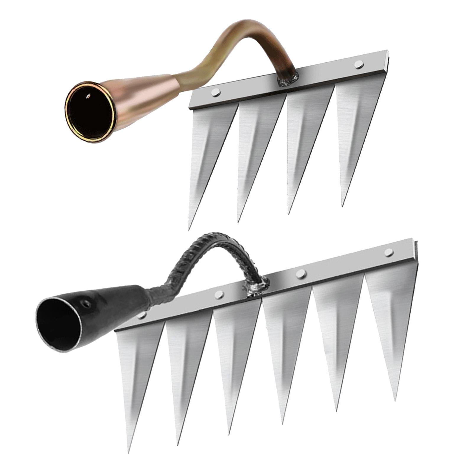 2Pcs ing Hoe Rake Harrow Garden Beds Gardening Lawn Leveling Ground ...