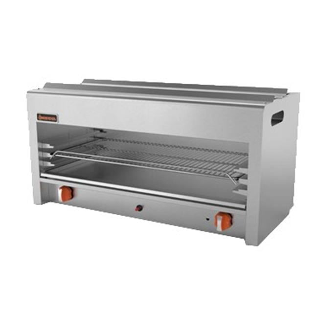 Sierra SRCM-36 36 in. Stainless Gas Cheese Melter with Infrared Burner ...