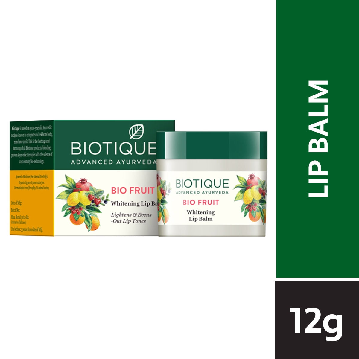 Click here for Biotique Bio Fruit Lip Balm 12 Gm 12 Gm prices