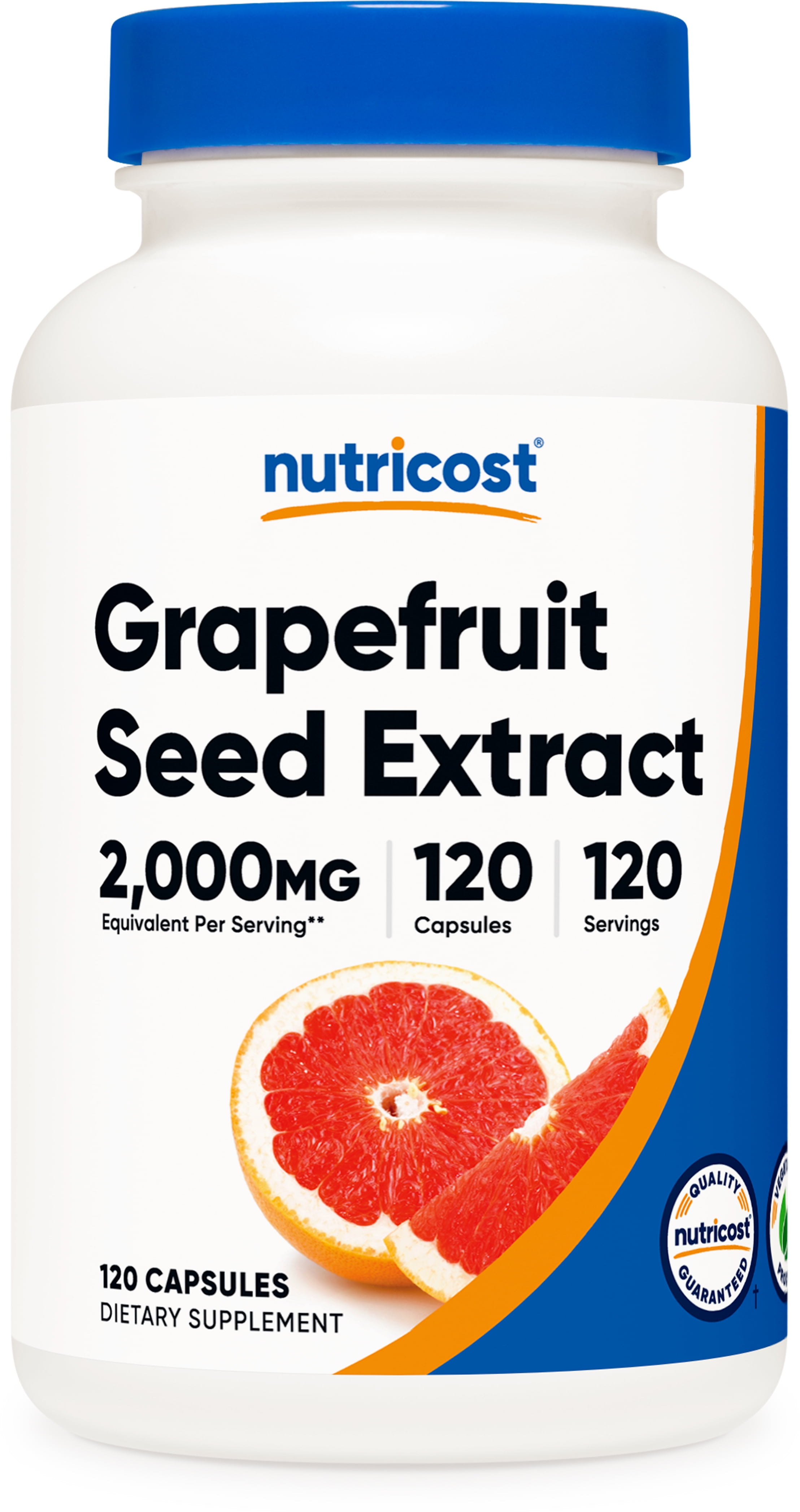 Nutricost Grapefruit Seed Extract 2,000mg, 60 Vegetarian Capsules ...