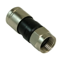 Beldon PPC RG-6 Compression F Connectors, EX6XLP-TEN, 10 Pack, Premium ...