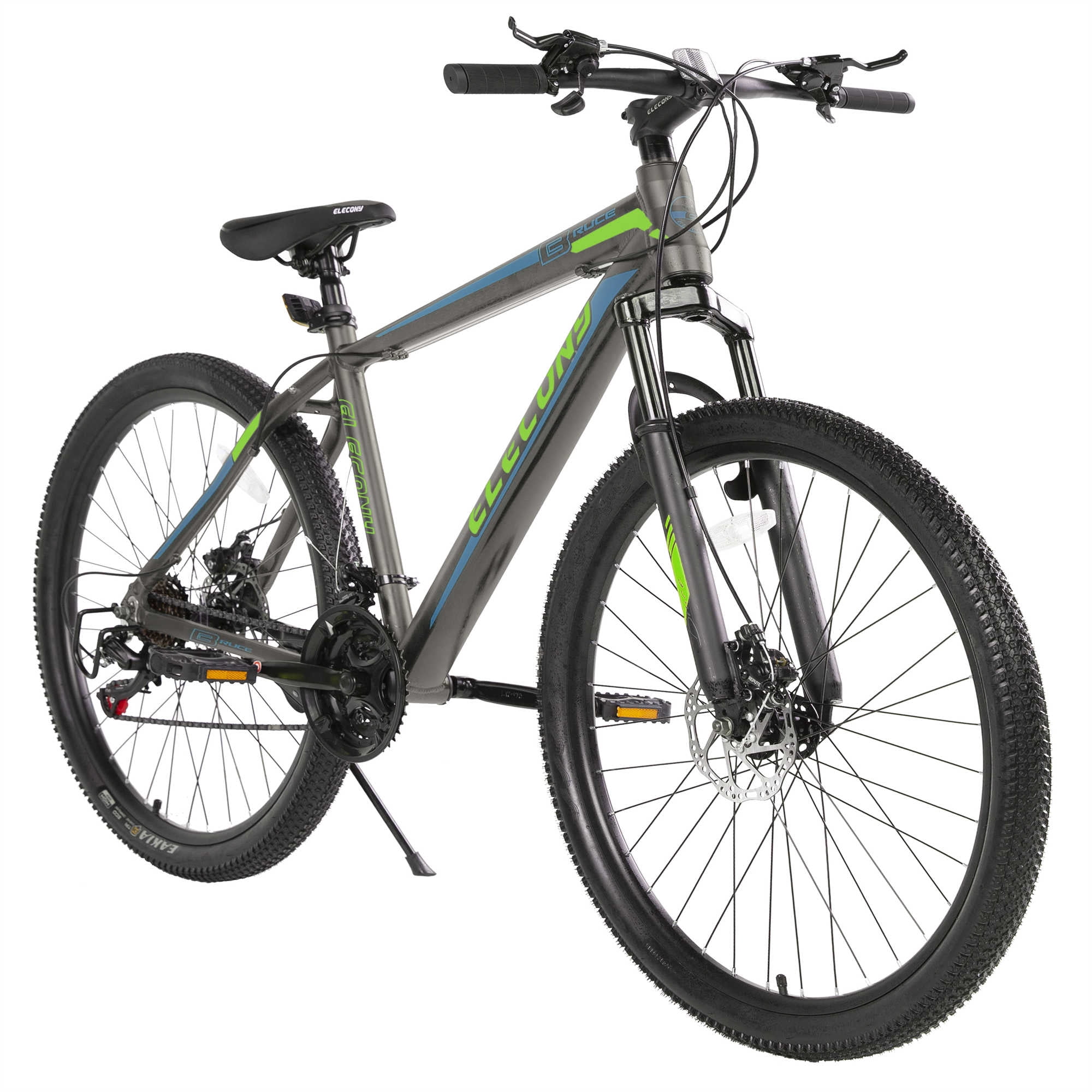 Modern Mountain Bike, 27.5 Inch Aluminum Frame Mountain Bike, 21 Speed ...