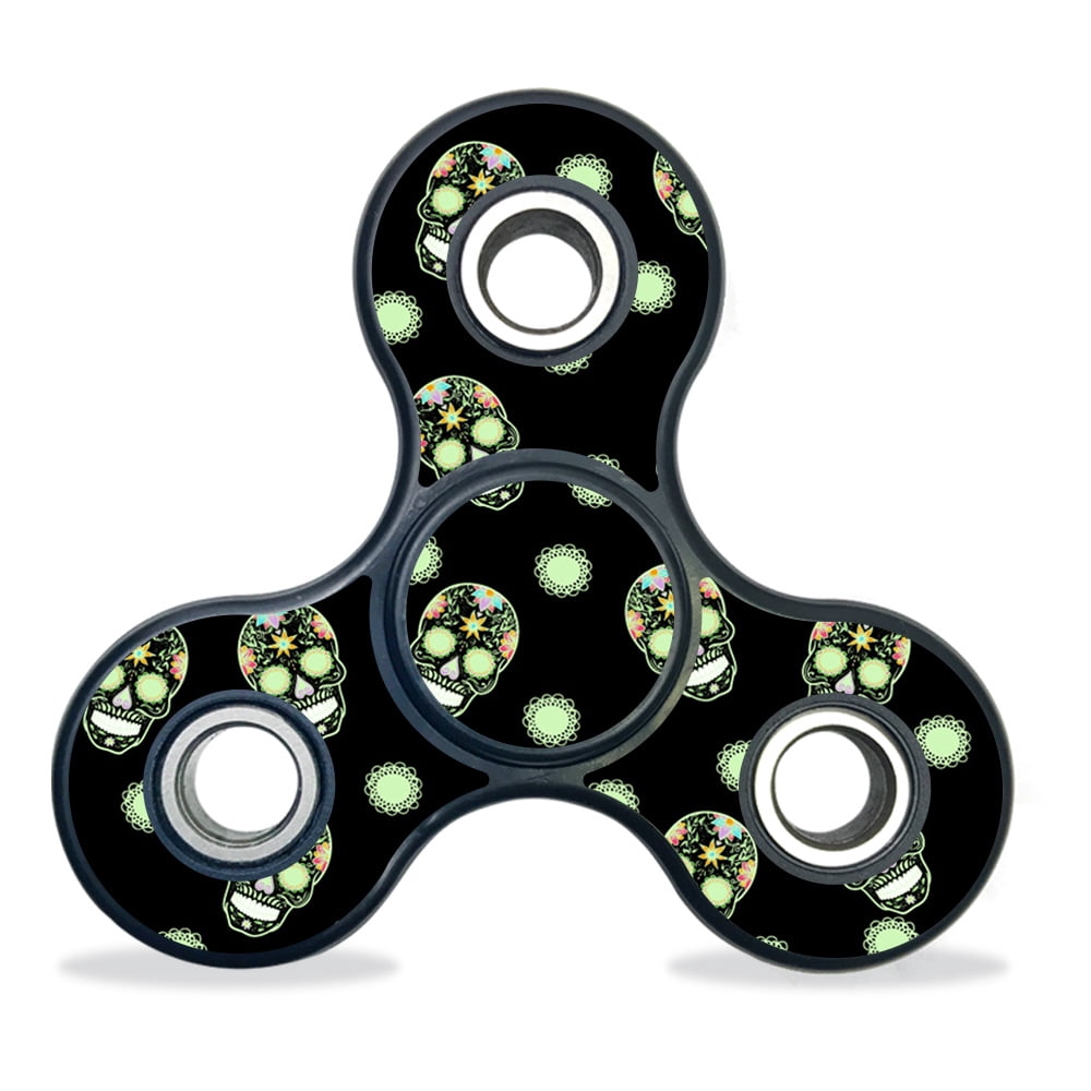Skin Decal Wrap Compatible With Fidget Spinner Hand Tri Fydget toy ...