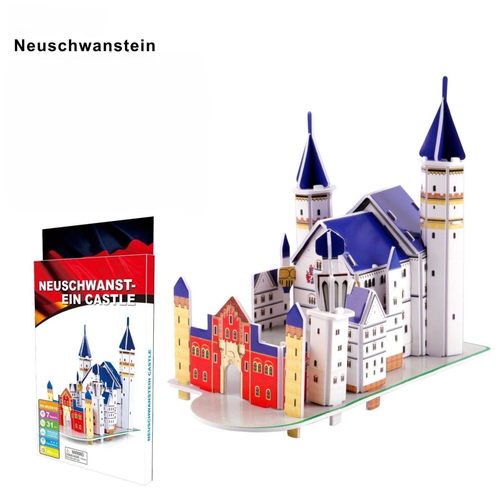 Word Famous Building Neuschwanstein Castle 3D Jigsaw Puzzle DIY Model ...