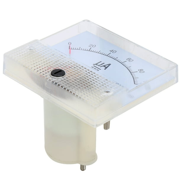Pointer Ammeter 85C1 DC 0~100UA Pointer Type Ammeter Analog Current ...