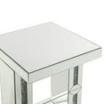 Acme Noralie Square Accent Table in Mirrored - Walmart.com