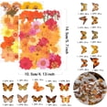 81Pcs Dried Fall Pressed Flowers for Crafts,YANTONG Dry Flower Kit for ...