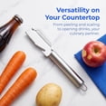 Zalagoon 3-in-1 Stainless Steel Peeling Knife – Multifunctional Fruit ...