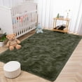 Lochas Comfy Furry Area Rugs, Soft Plush Carpet for Home Decor, 4'x5.3 ...