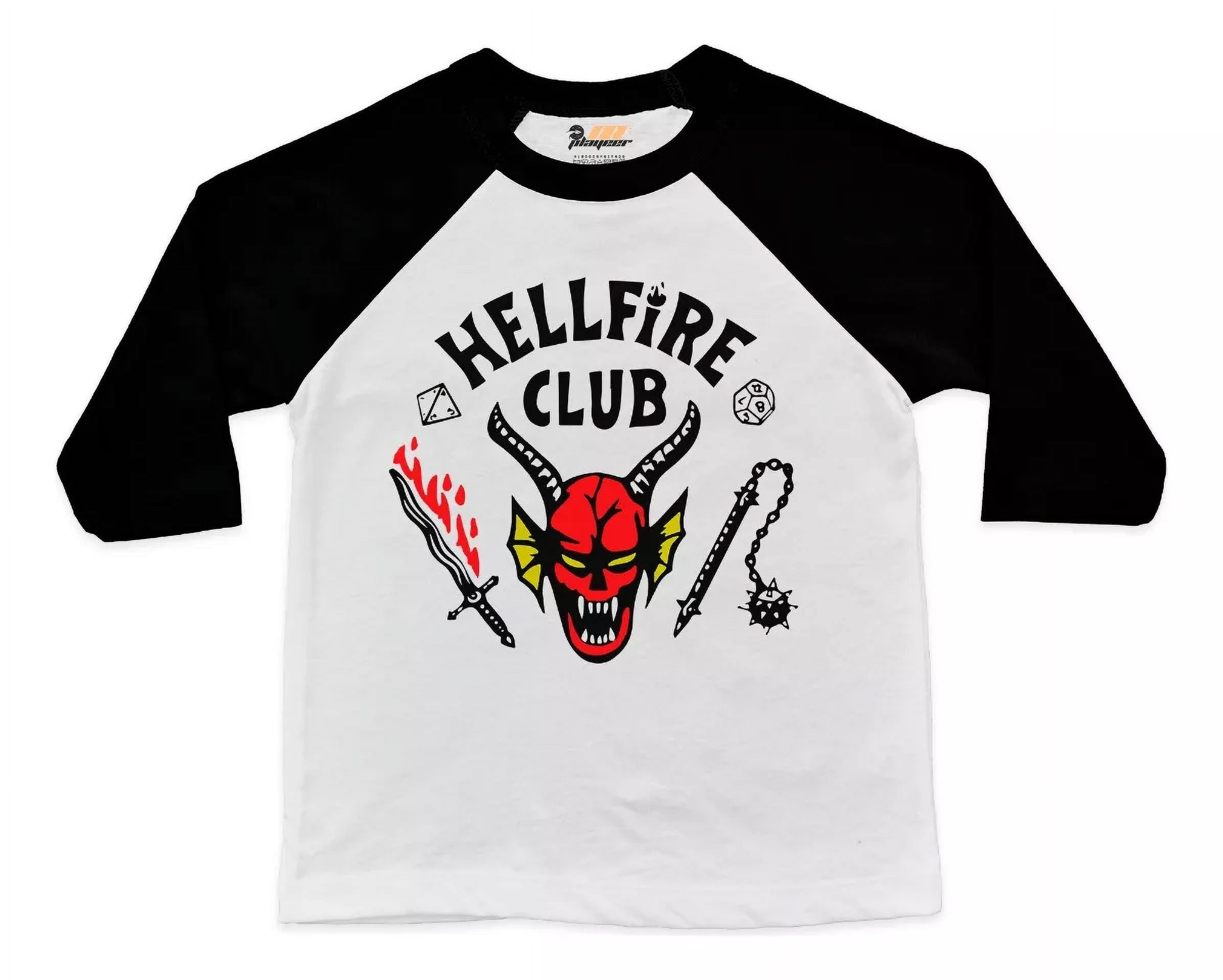 Playera Hellfire Club Stranger Things Eddie Vecna Dustin | Walmart en línea