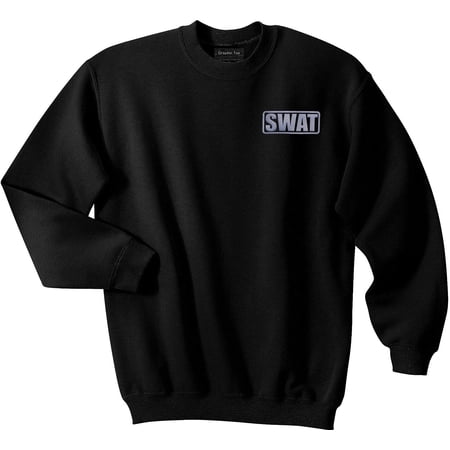Smart People Clothing SWAT Sweatshirt with Reflective Logo, SWAT Team ...