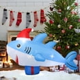 4FT Long Christmas Inflatable Decorations with Lights,Outdoor Indoor ...