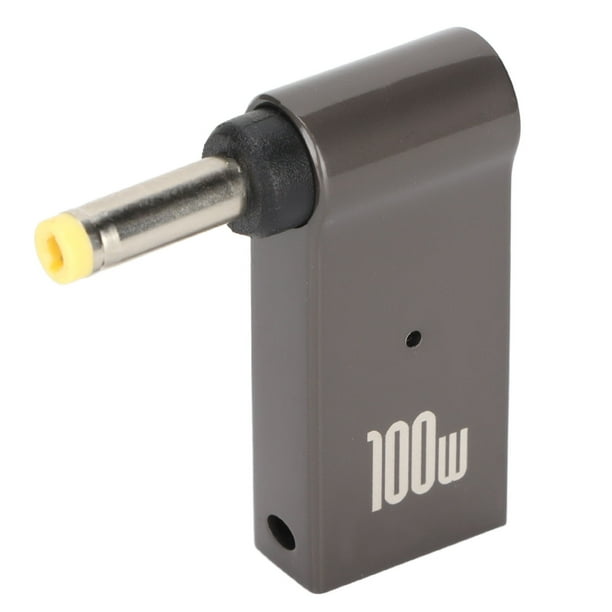 USB C Female To DC Male Adapter, 100W PD Type C To 4.0x1.7mm Laptop ...