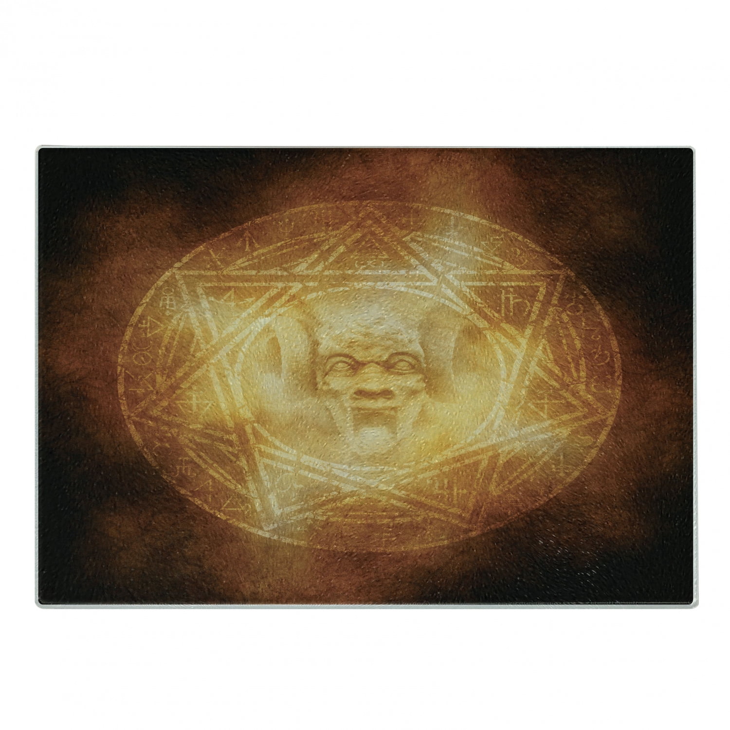 Horror House Cutting Board, Demon Trap Logo Ceremony Creepy Scary ...