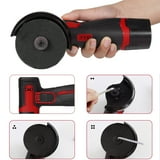 12V Brushless Mini Angle Grinder Kit, 3 Inch Metal Cutting & Polishing ...