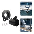 Black ABS Split Flange And Rigging Sleeve For Neat Boat Cord And Hose ...